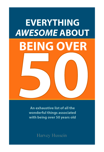 Blank “Over 50” Book – Bleached Elephant